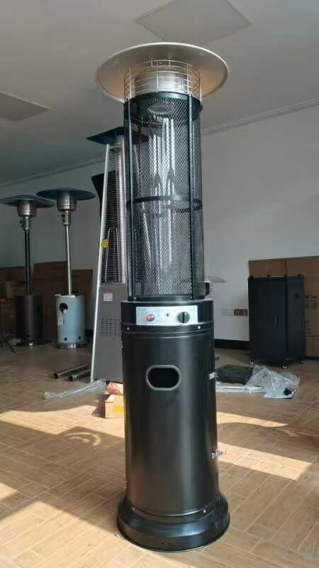 Уличный газовый инфракрасный обогреватель с комплектом для подключения, A-08T для дачи, веранды, беседки, кафе, ресторана, улицы и открытых помещений