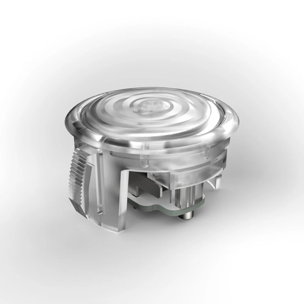 Оригинальные кнопки PUNK WORKSHOP PWS Blaze для Fight Stick Hitbox C Clear 30mm10pcs