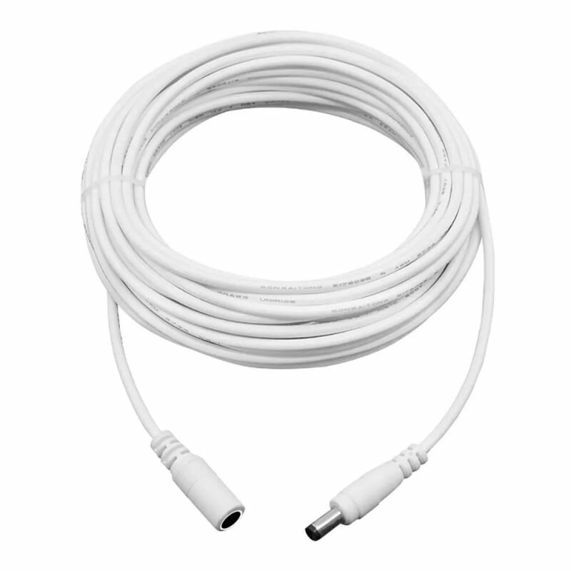 Удлинительный кабель постоянного тока длиной 1 м, 5 м, 8 м, 10 м, 15 м, совместимый с адаптером постоянного тока 12 В, используется для независимых IP-камер видеонаблюдения.