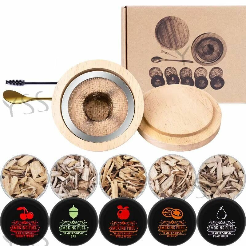 Диск-окуриватель для копчения виски и коктейлей Cocktail Smoker Gurman.