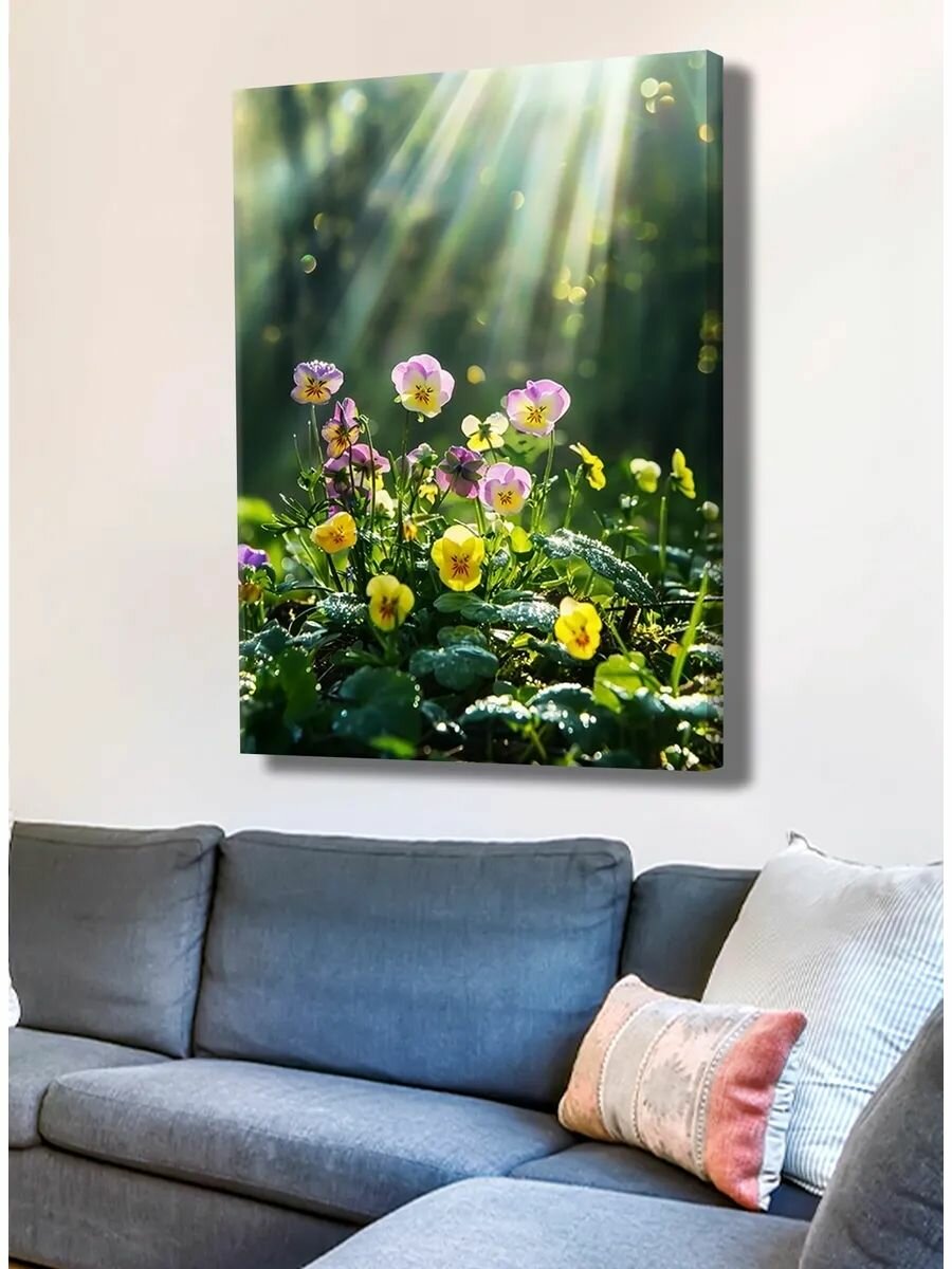 Картина Утренняя нежность интерьерная 30х40см 1шт.