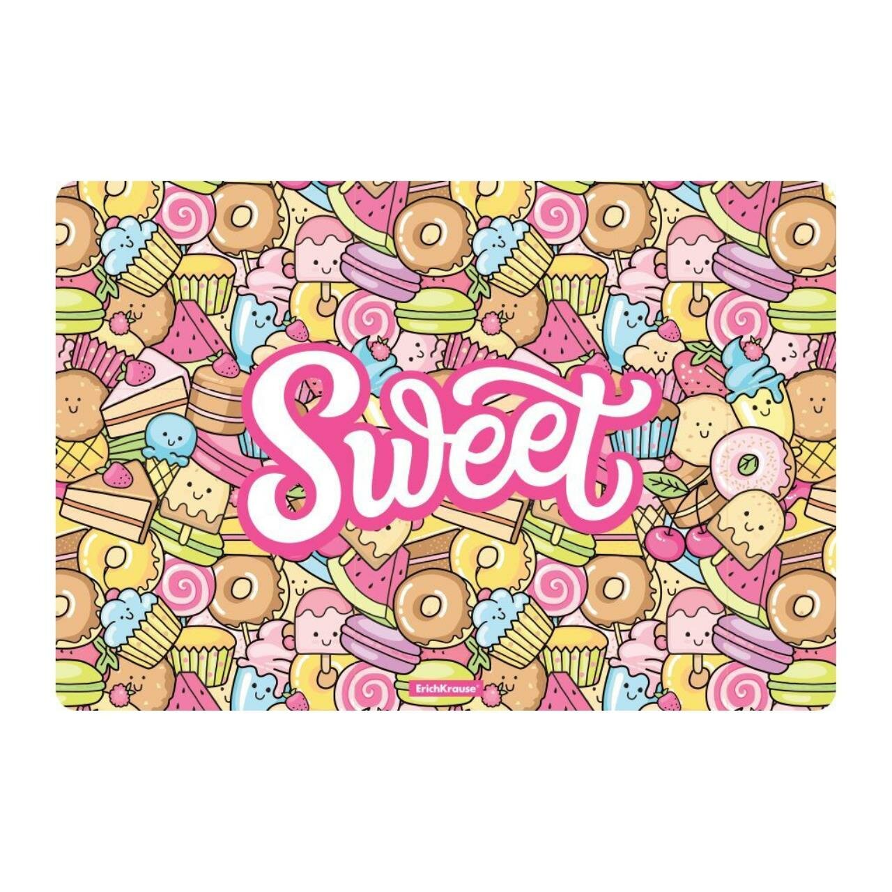 Подкладка для письма ErichKrause Sweet Paradise 43х29 см ассорти пластик