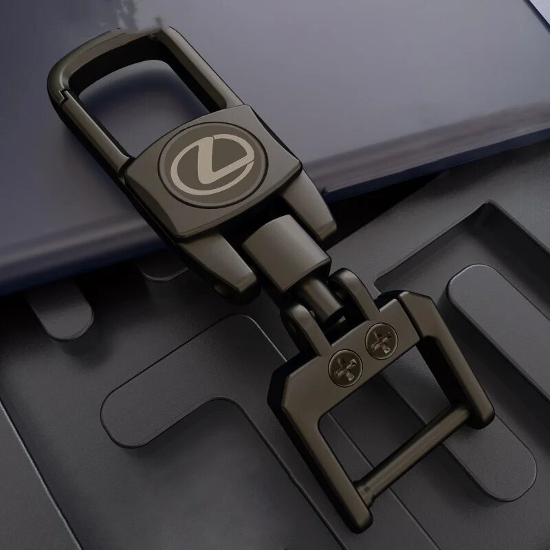 Автомобильный брелок с эмблемой Lexus для Lexus IS200T IS250 IS300 RX300 LX570 ES350 CT NX GS ISF RX ES, брелок для ключей, металлический брелок для ключей