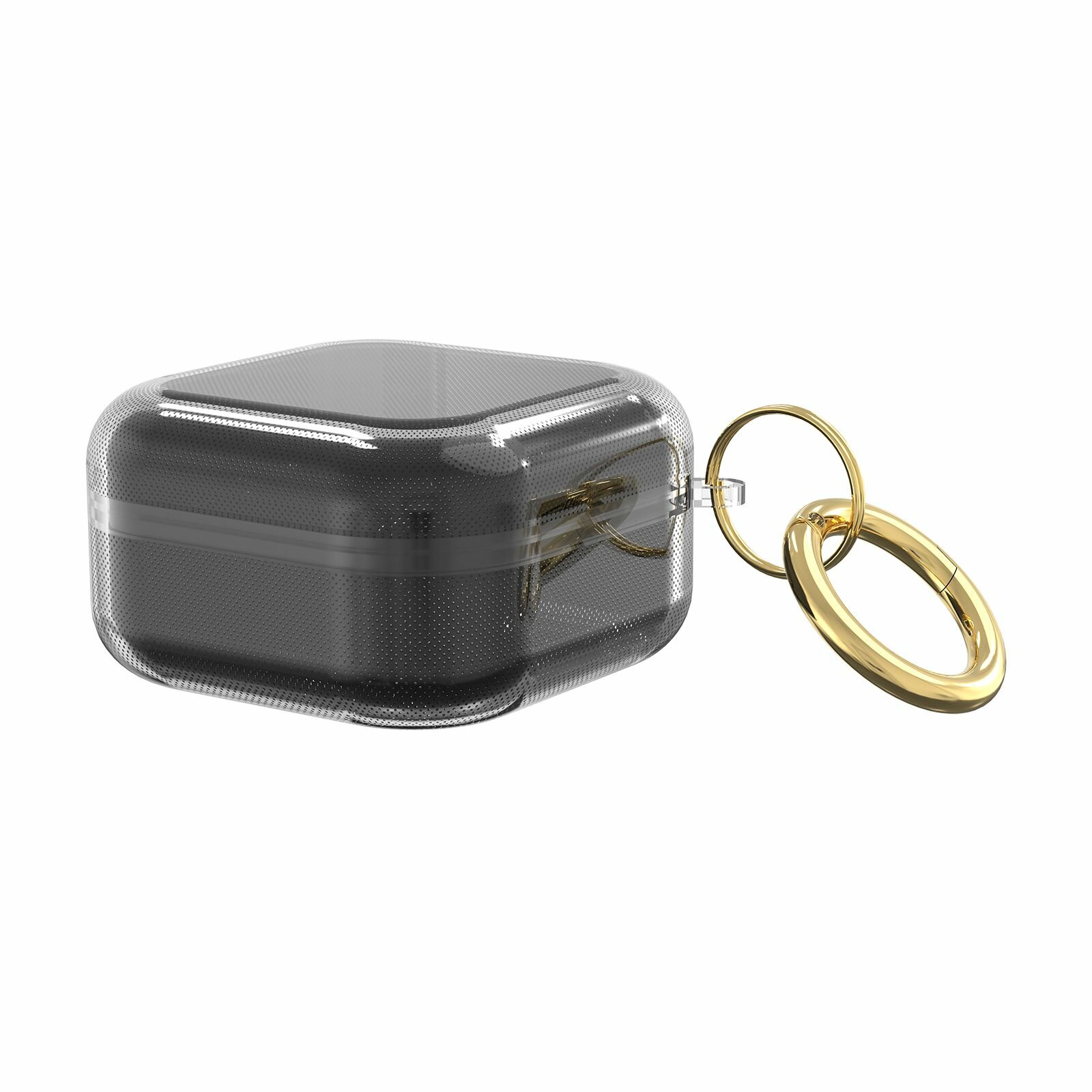 Силиконовый чехол MyPads, совместимый с наушниками Samsung Galaxy Buds Pro 2 True Wireless (прозрачный)