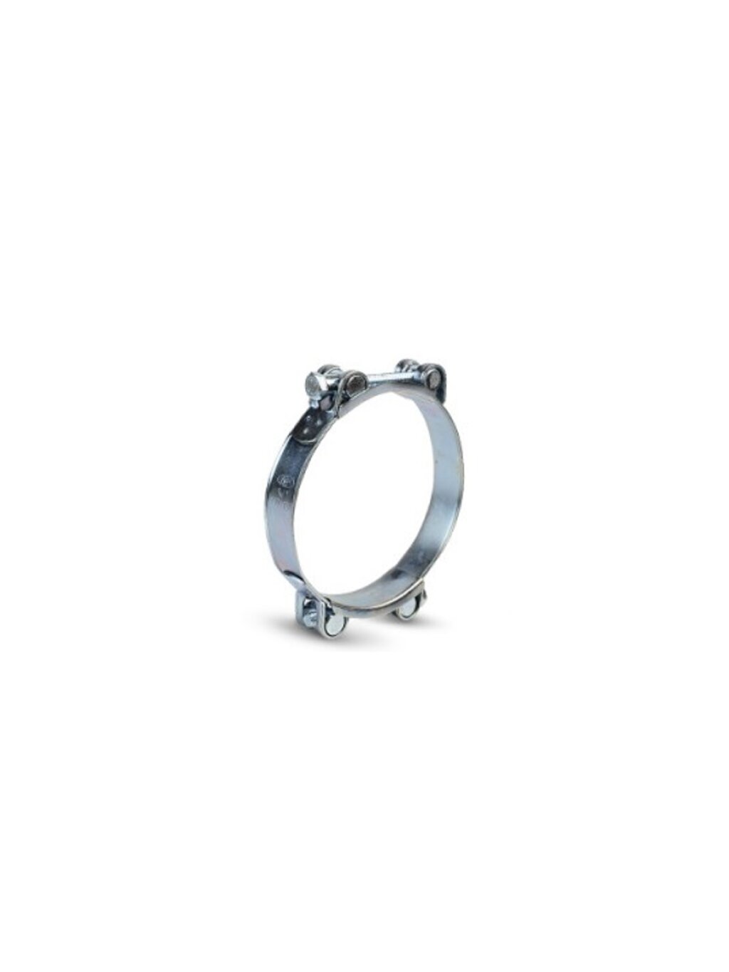 Хомут на патрубки MGF силовой 55-65/20 мм (сталь оцинкованная W1) двухболтовый