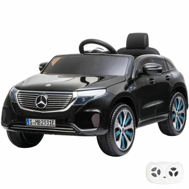 Внедорожники и джипы Harley Bella Детский электромобиль Mercedes EQC 400 12V 2WD - HL378-BLACK