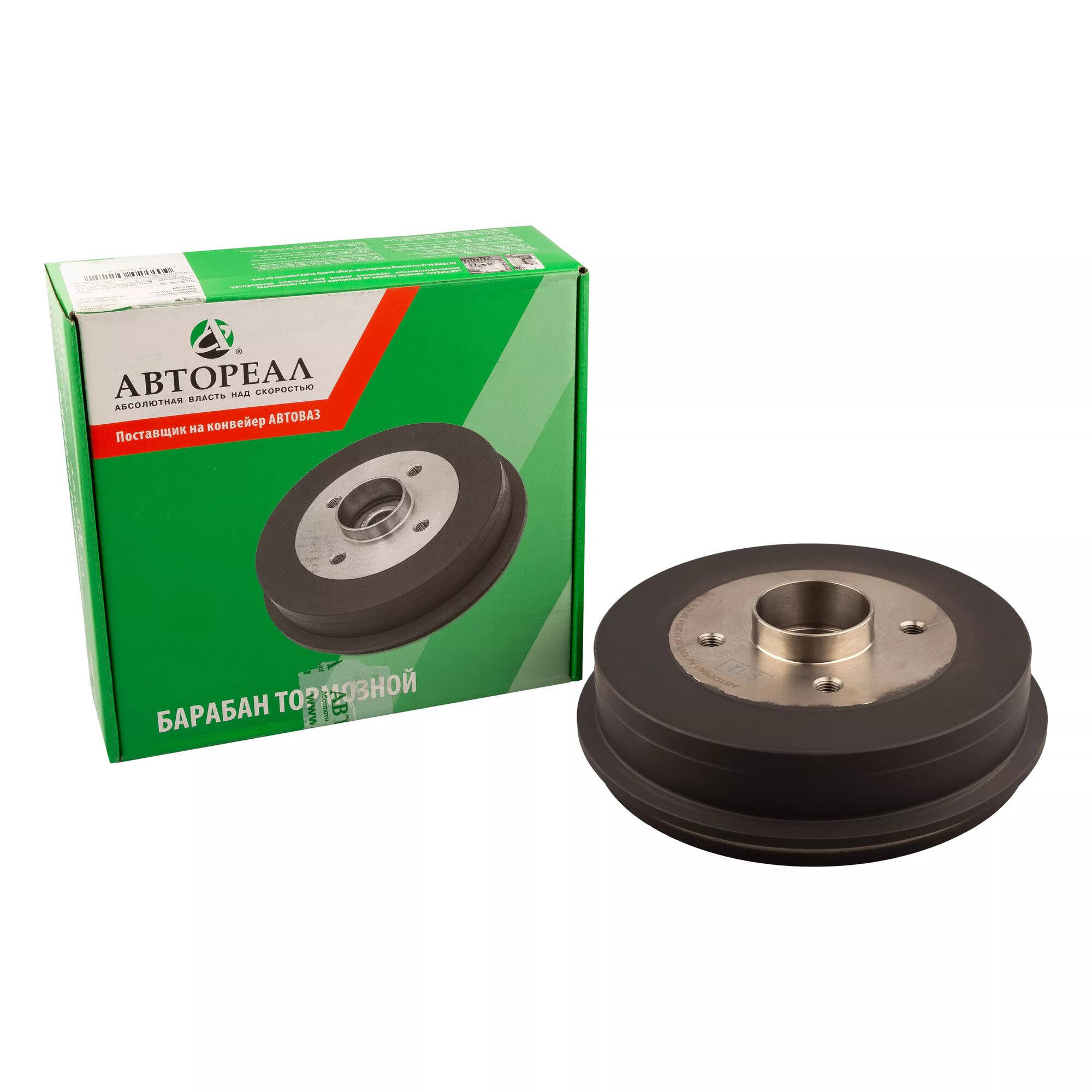 Барабан тормозной Лада Веста, Рено Логан 2, Сандеро 2 (без подшипника) автореал 8450044592 / 316274680R / 432008333R