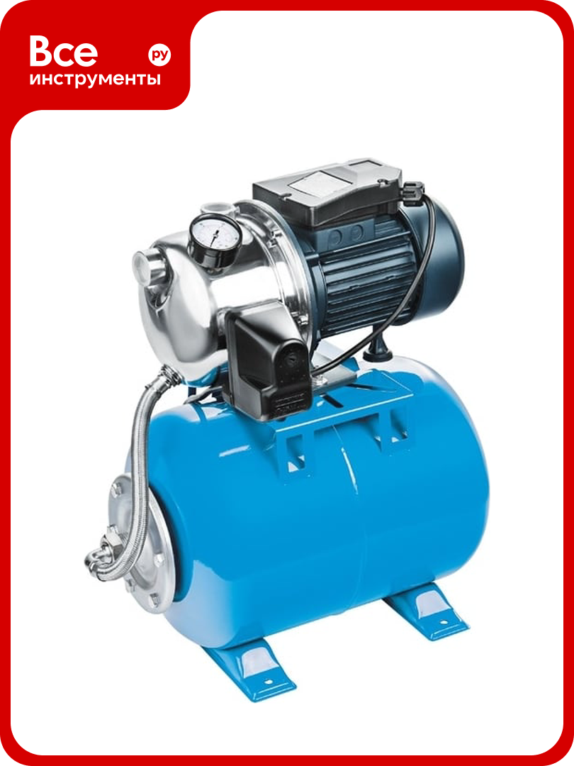 Станция автоматического водоснабжения UNIPUMP AUTO JS 100 69252, для подачи чистой воды источника водоснабжения