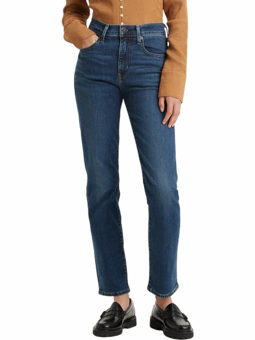 Джинсы зауженные Women 724 High Rise Straight Jeans 