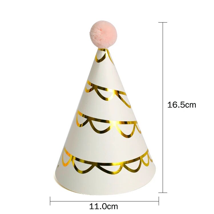 Бумажные шапки-короны для детского праздника