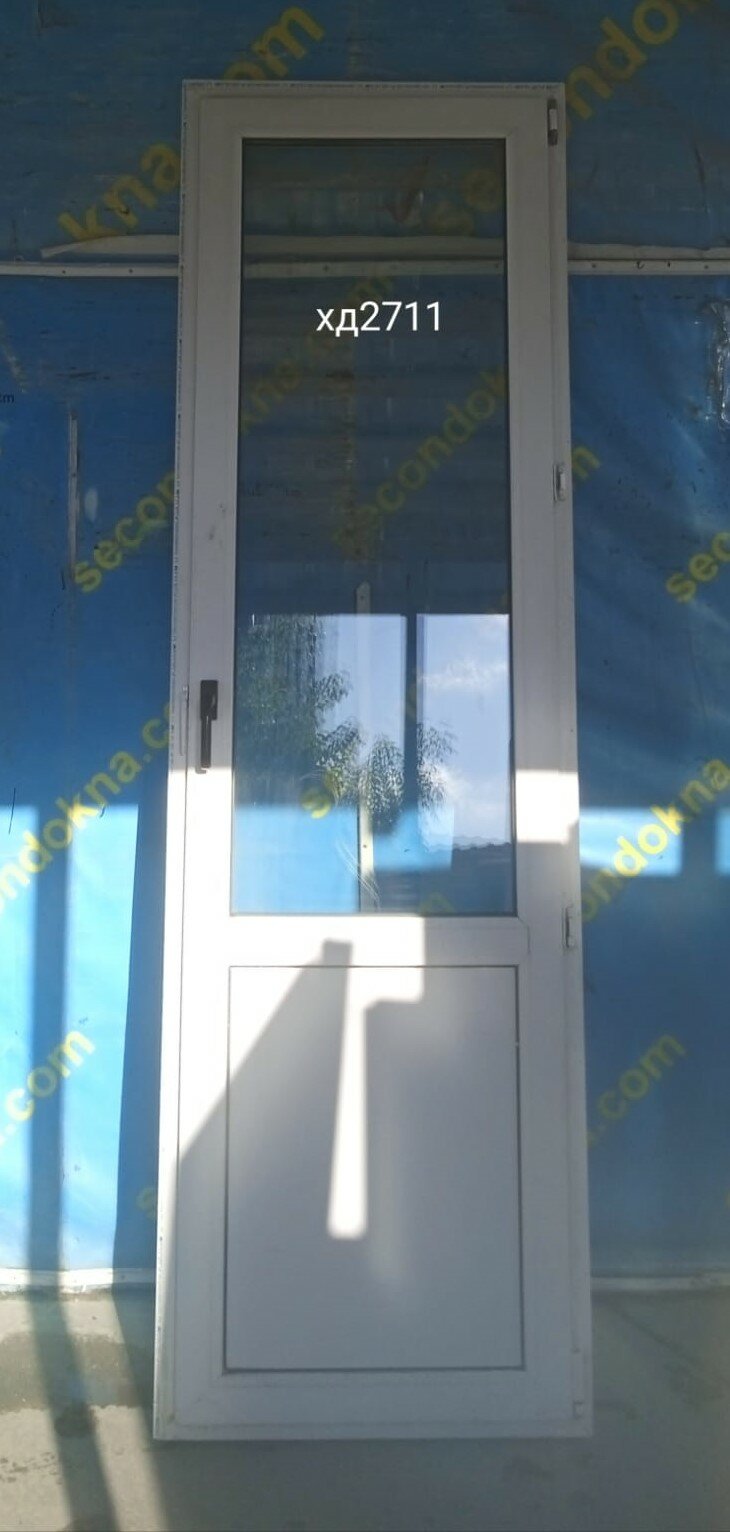 Дверь пластиковая Б/У 2290(в)х700(ш)