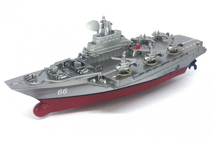 Радиоуправляемый катер фрегат на пульте управления Carrier Aircraft (2.4G, 14см)