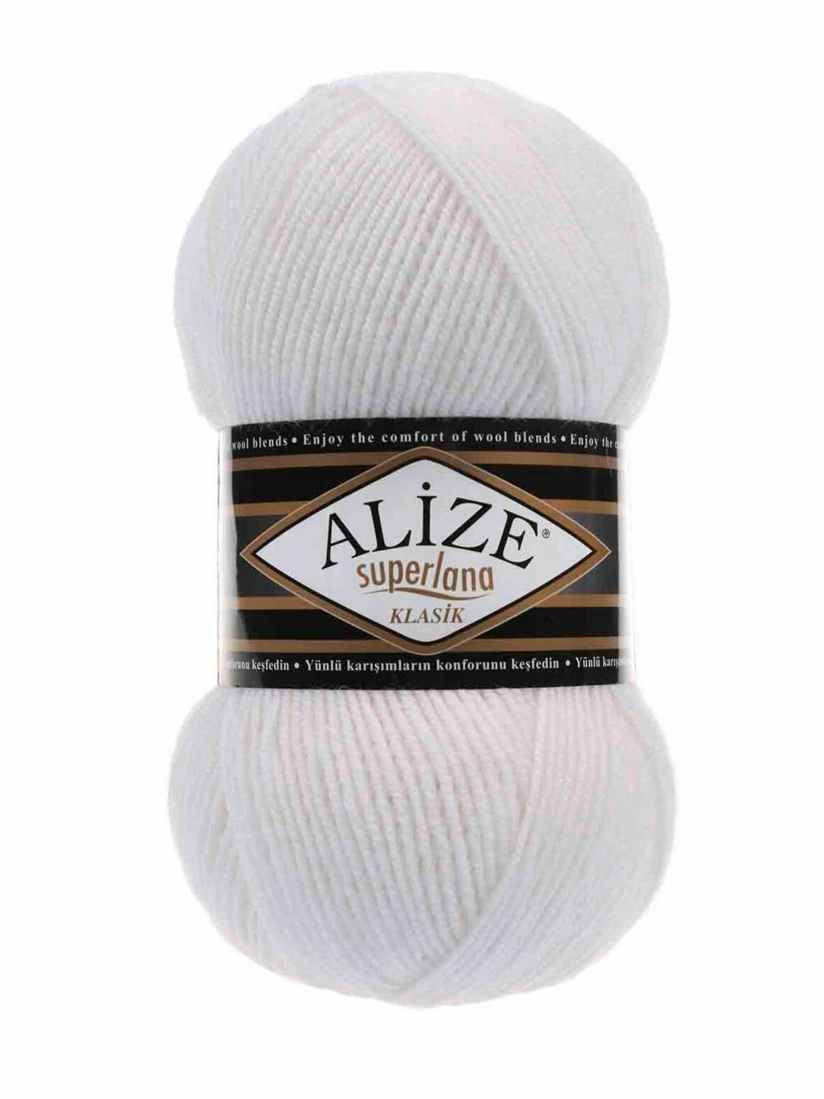 Пряжа Alize "Superlana klasik", №55, шерсть 25%, акрил 75%, 500гр.