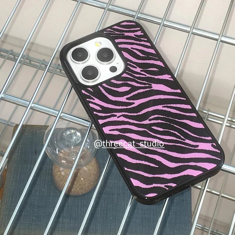 Чехол для iPhone 11 Pro в полоску зебры