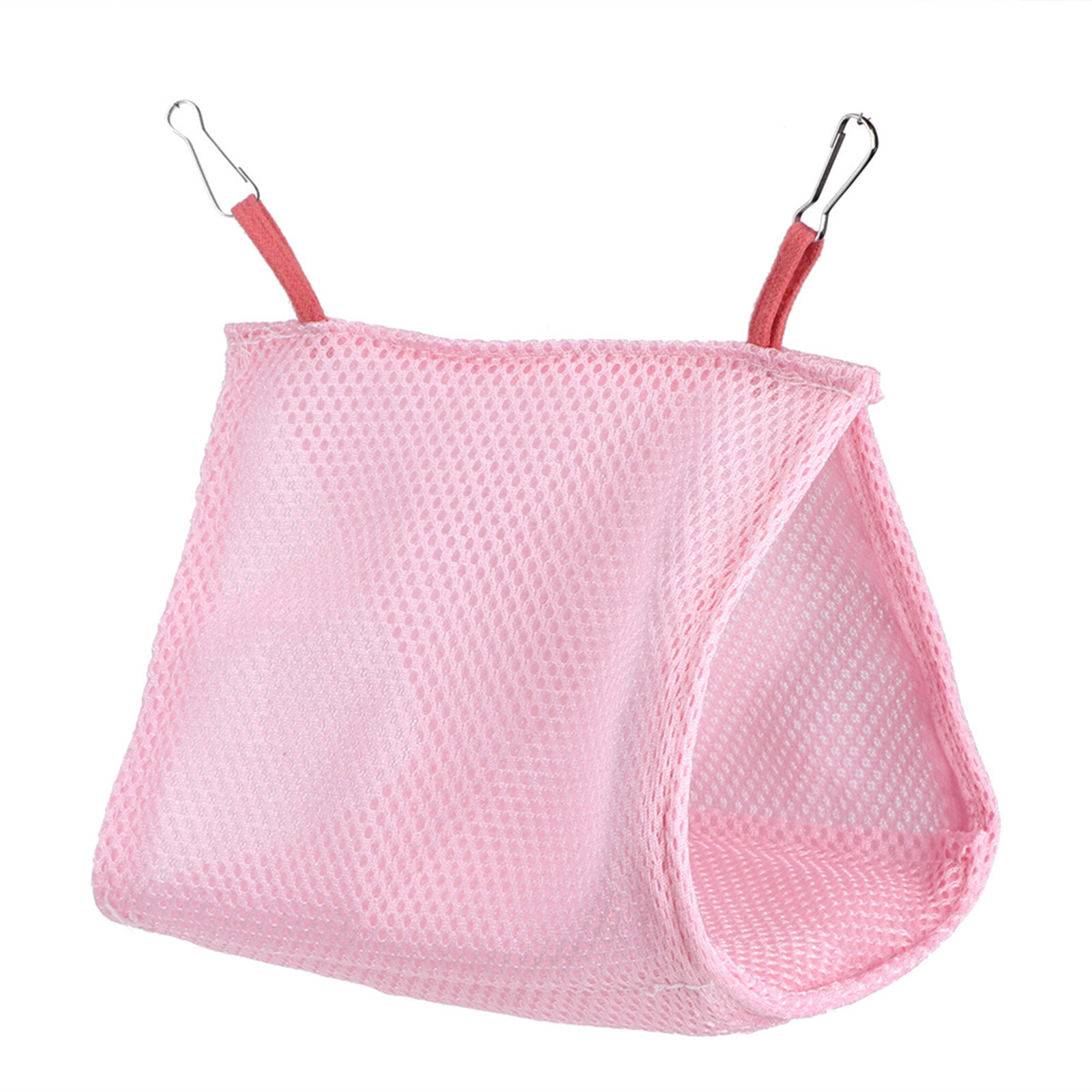 Летняя дышащая сетчатая сетчатая птица Птичья птица гнездо гнездо гамак -кровать для дома игрушка клетки (розовый)