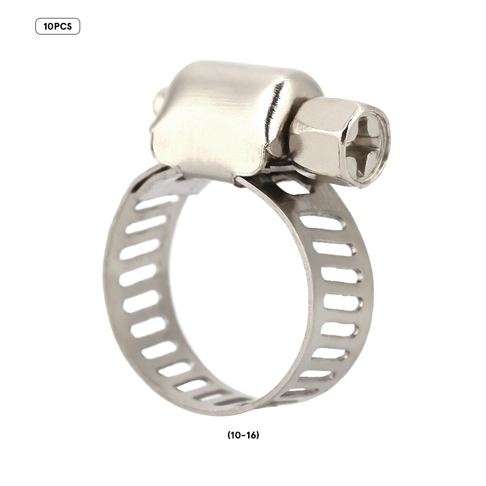 Зубчатая шланговая зажима с зажимами из нержавеющей стали закрепитель (10 мм-16 мм)