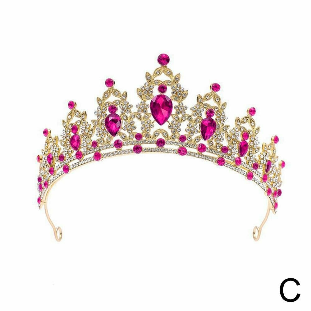 Кристальная тиара для свадьбы, выпускного, вечеринки, подходит для женщин и девушек