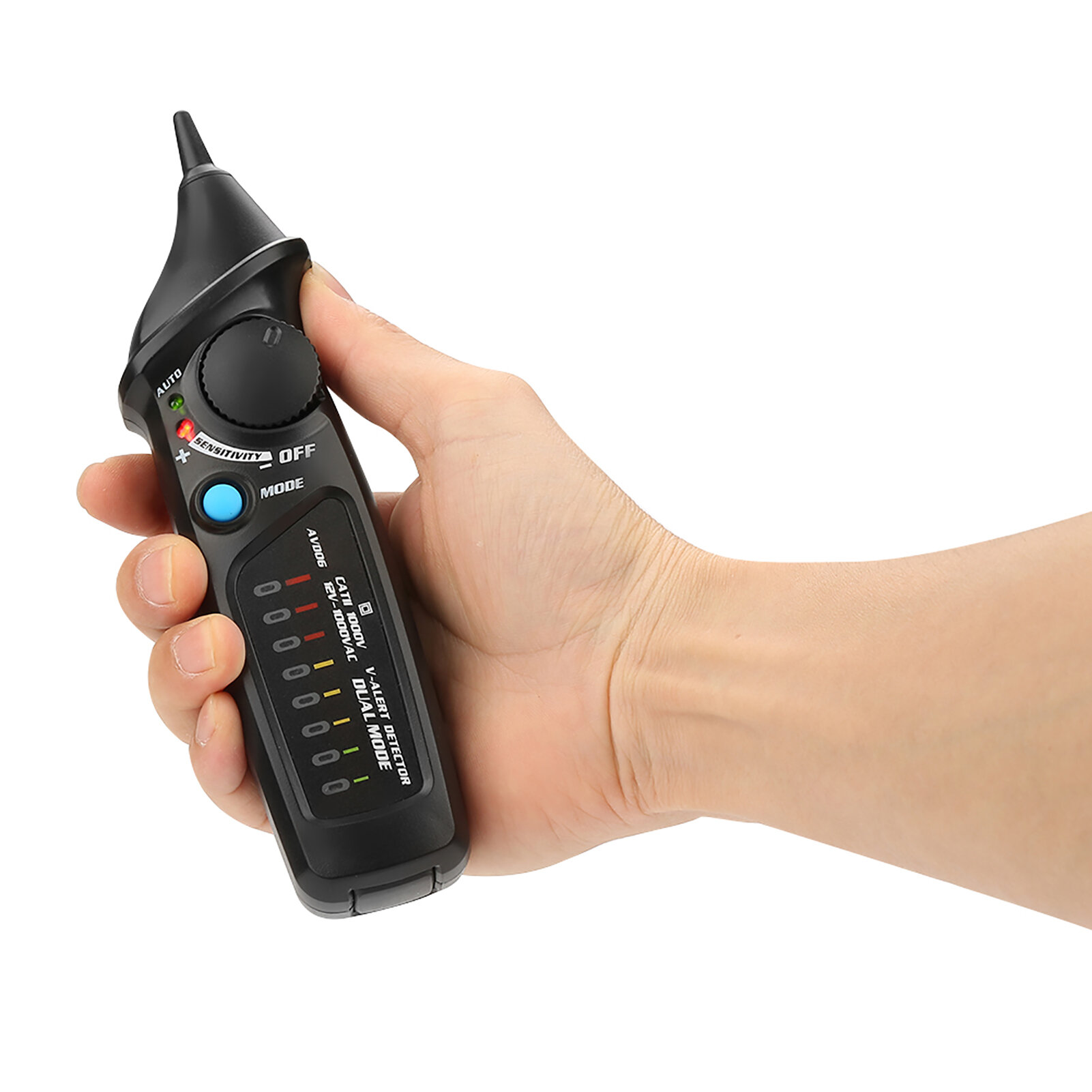 Двухрежимный тестер напряжения Bside AVD06, AC12-1000 В,