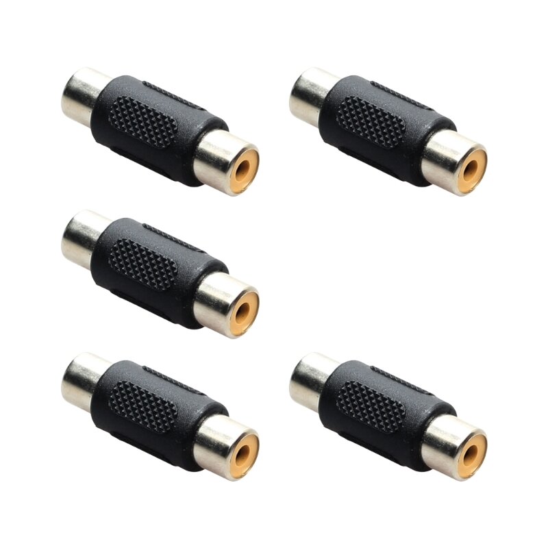 Адаптер для подключения звуковых разъемов RCA от женщины к женщине для использования с телевизором и динамиками
