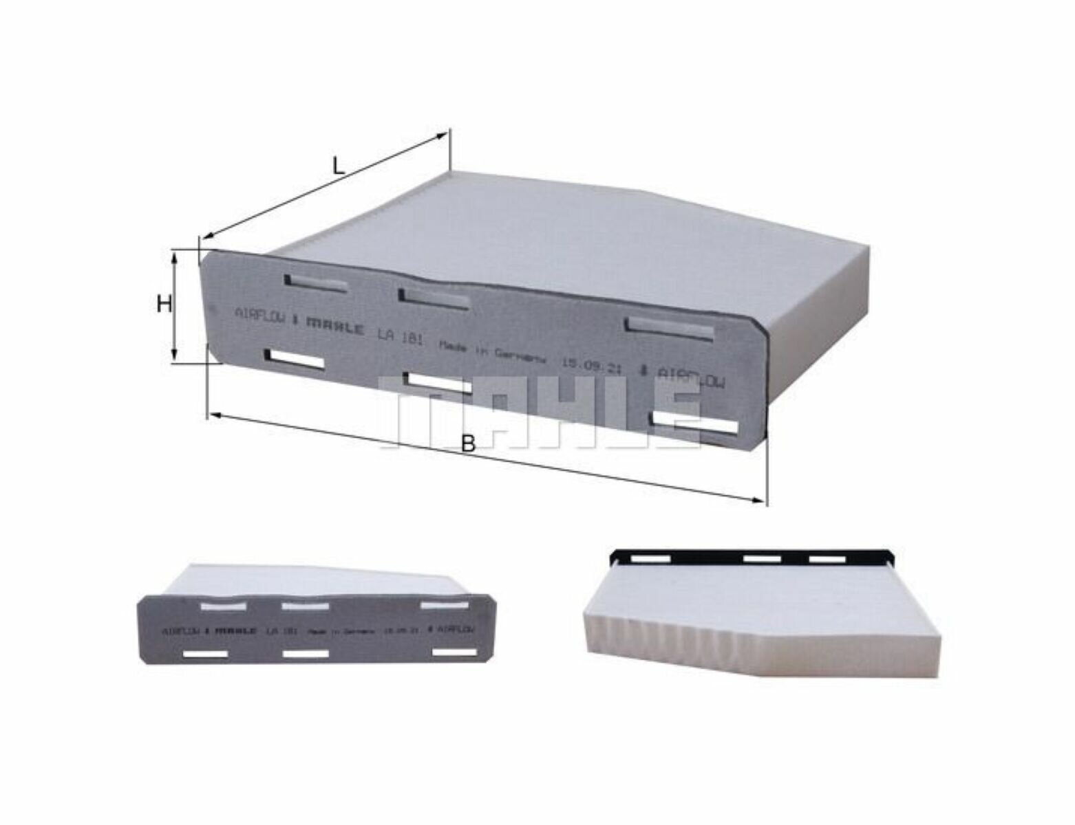 Фильтр Салона Audi A3/Skoda Octavia/Vw Golf V 2003=>(Mahle/Knecht La181)