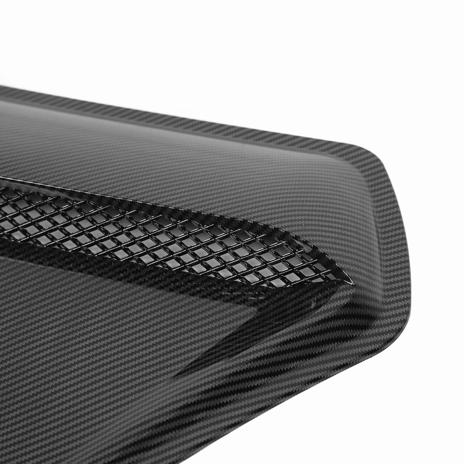 Крышка воздухозаборника капота автомобиля, термостойкая, сменная отделка воздухозаборника капота для Mitsubishi Lancer Evolution X EVO 10, стиль из углеродного волокна