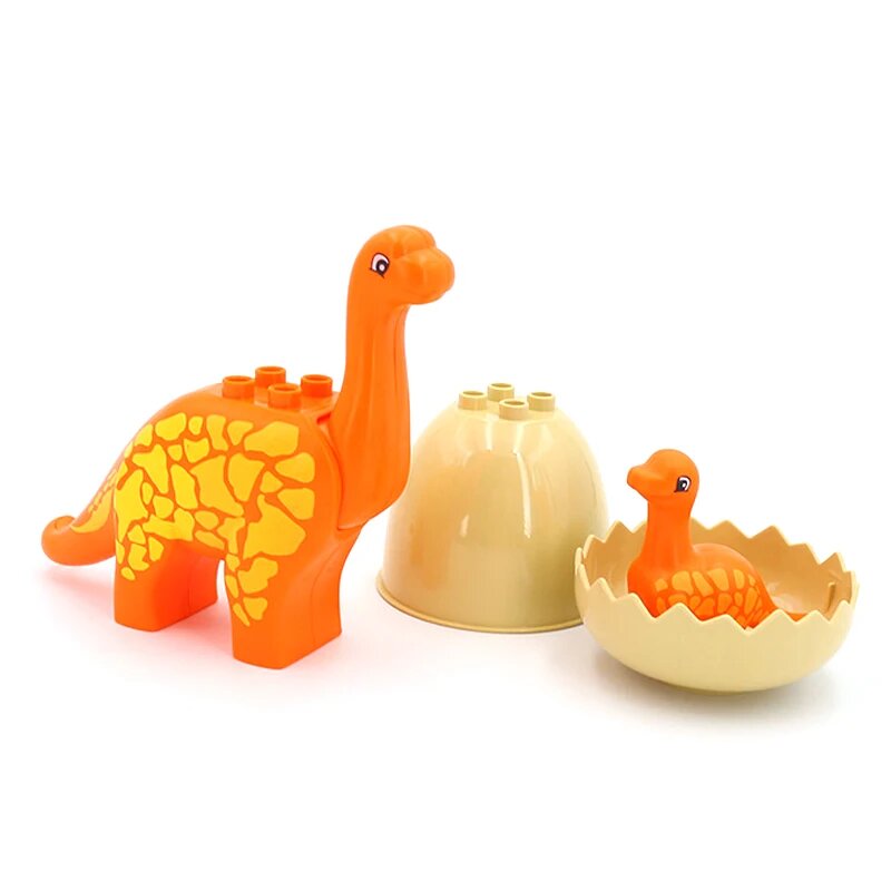 Конструктор блоки животные Yiuiuly 3pcs Brachiosaurus