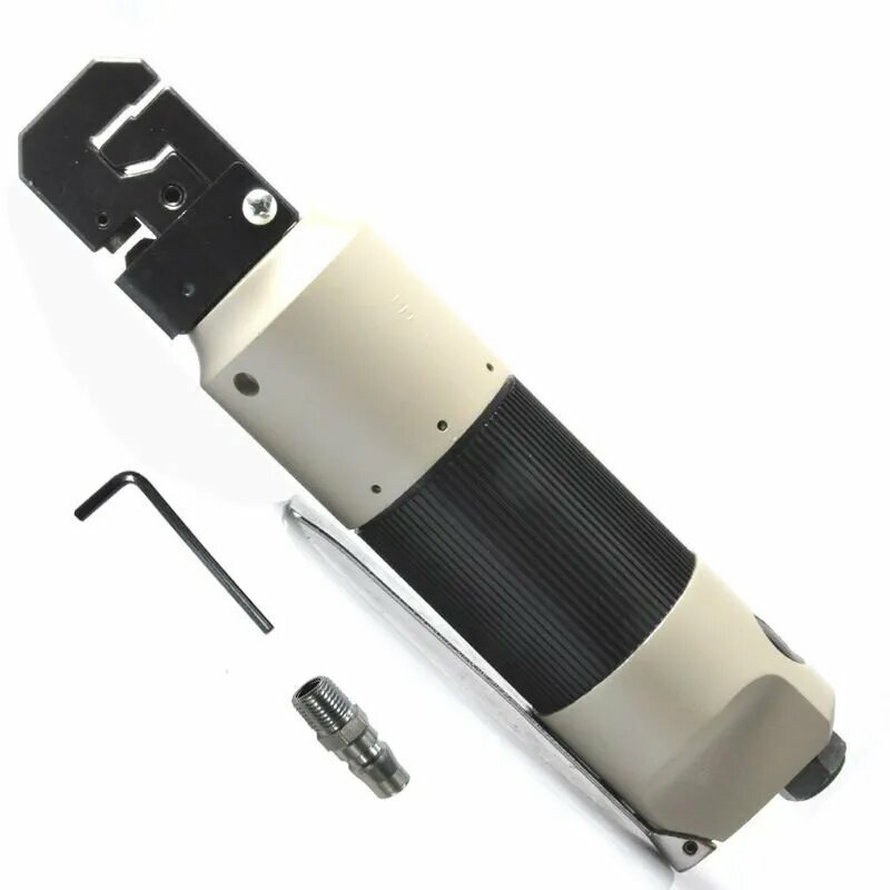 Пневматический дырокол, для листового металла, серебристый, 1 шт