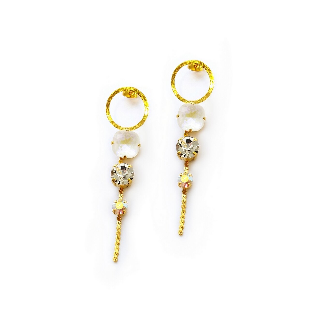 Серьги, кристалл