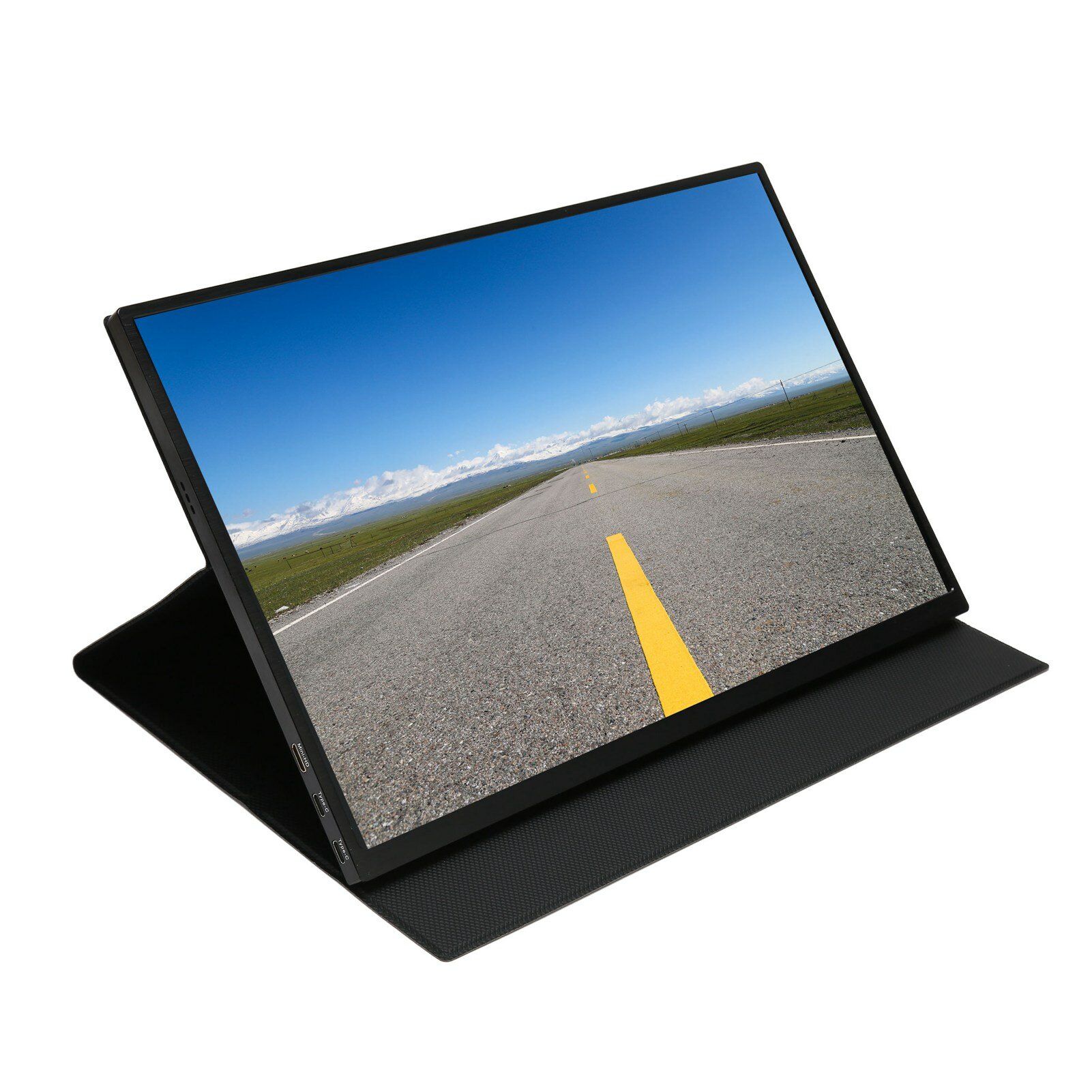 Портативный монитор, 16 дюймов, 2,5K, IPS, FHD HDR, 60 Гц, обновление, тип C, мини-HD, внешний мобильный экран для ноутбука, планшета, 100 240 В, вилка стандарта США