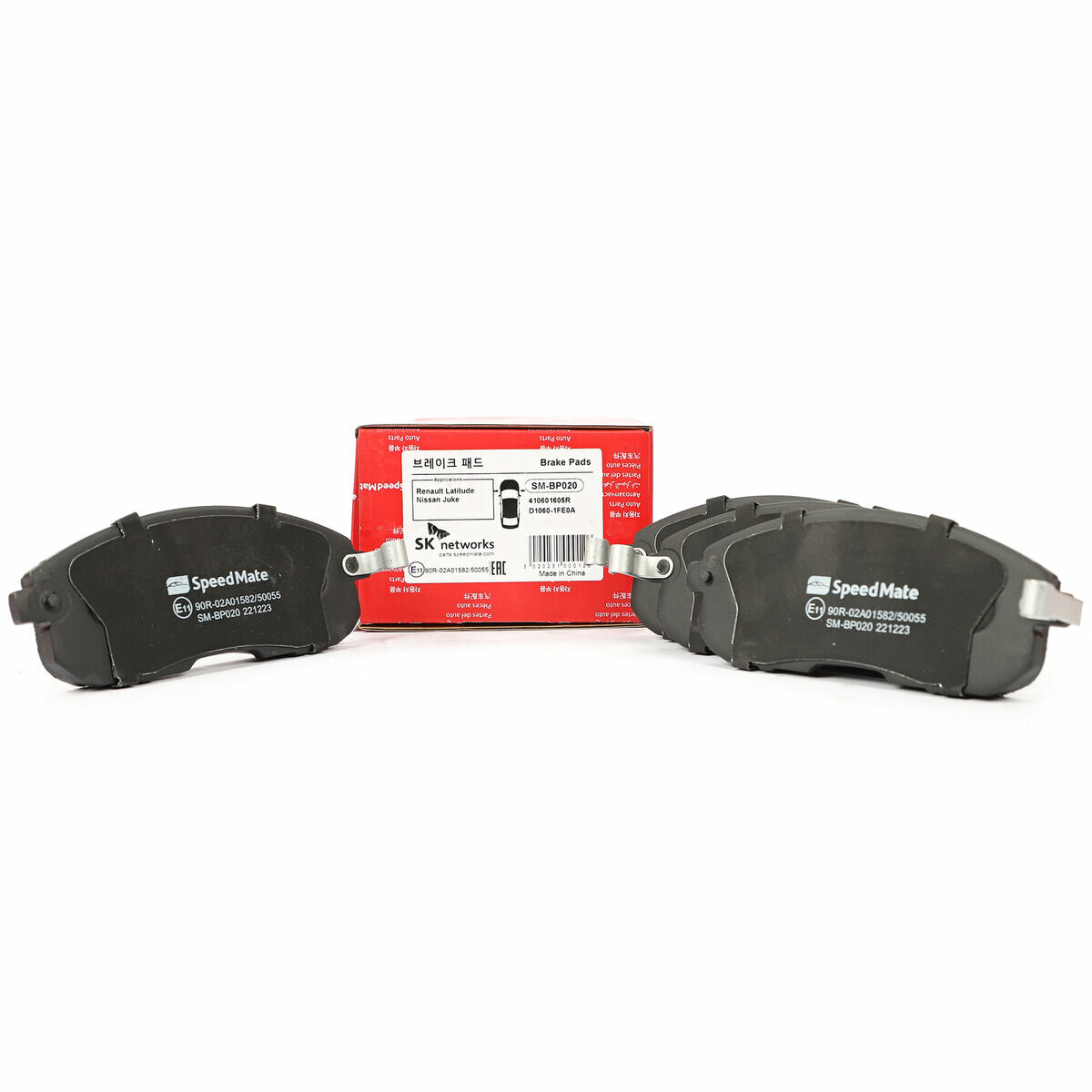 Колодки Renault Latitude/Nissan Juke (F15)(Speedmate Sm-Bp020)
