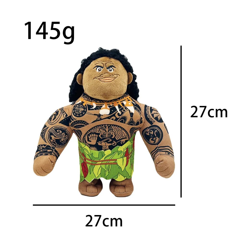 Плюшевая кукла Мауи, Моана 2, плюшевые игрушки, подушка для дивана, детские подарки на день рождения и Рождество для мальчиков и девочек