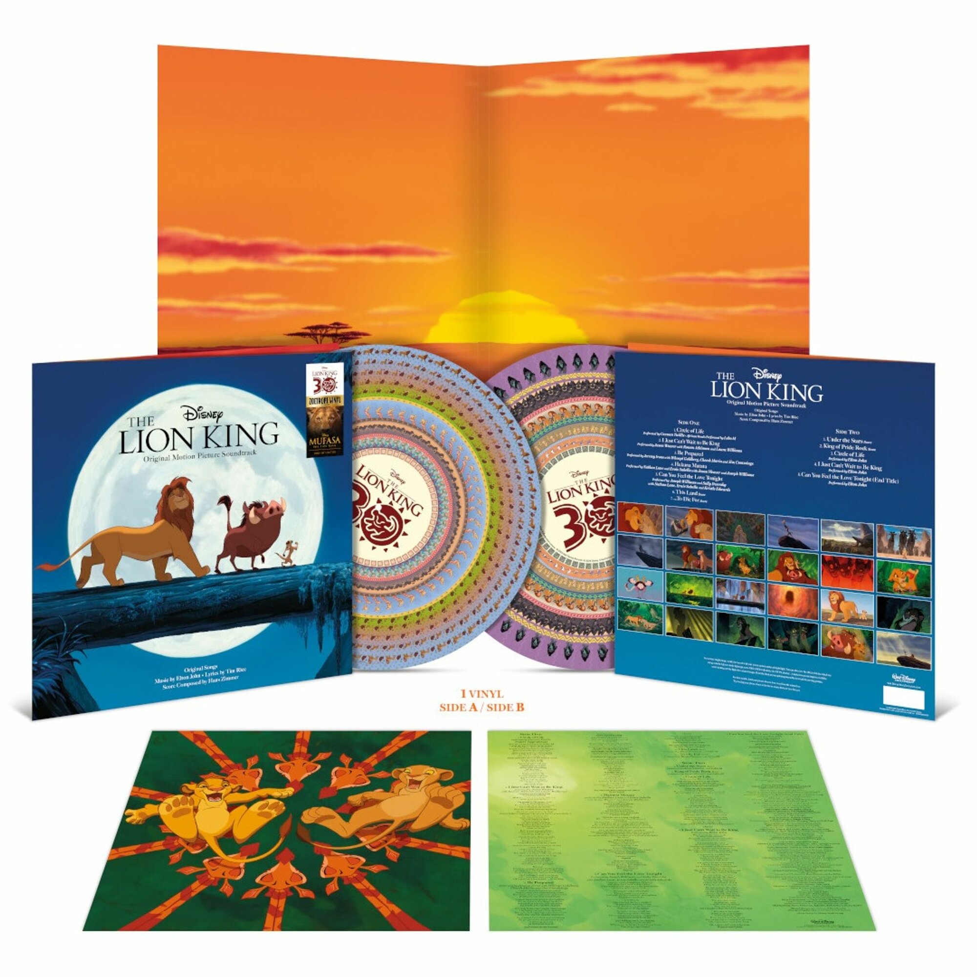 Виниловая пластинка Various - The Lion King (Original Motion Picture Soundtrack) (1 LP)