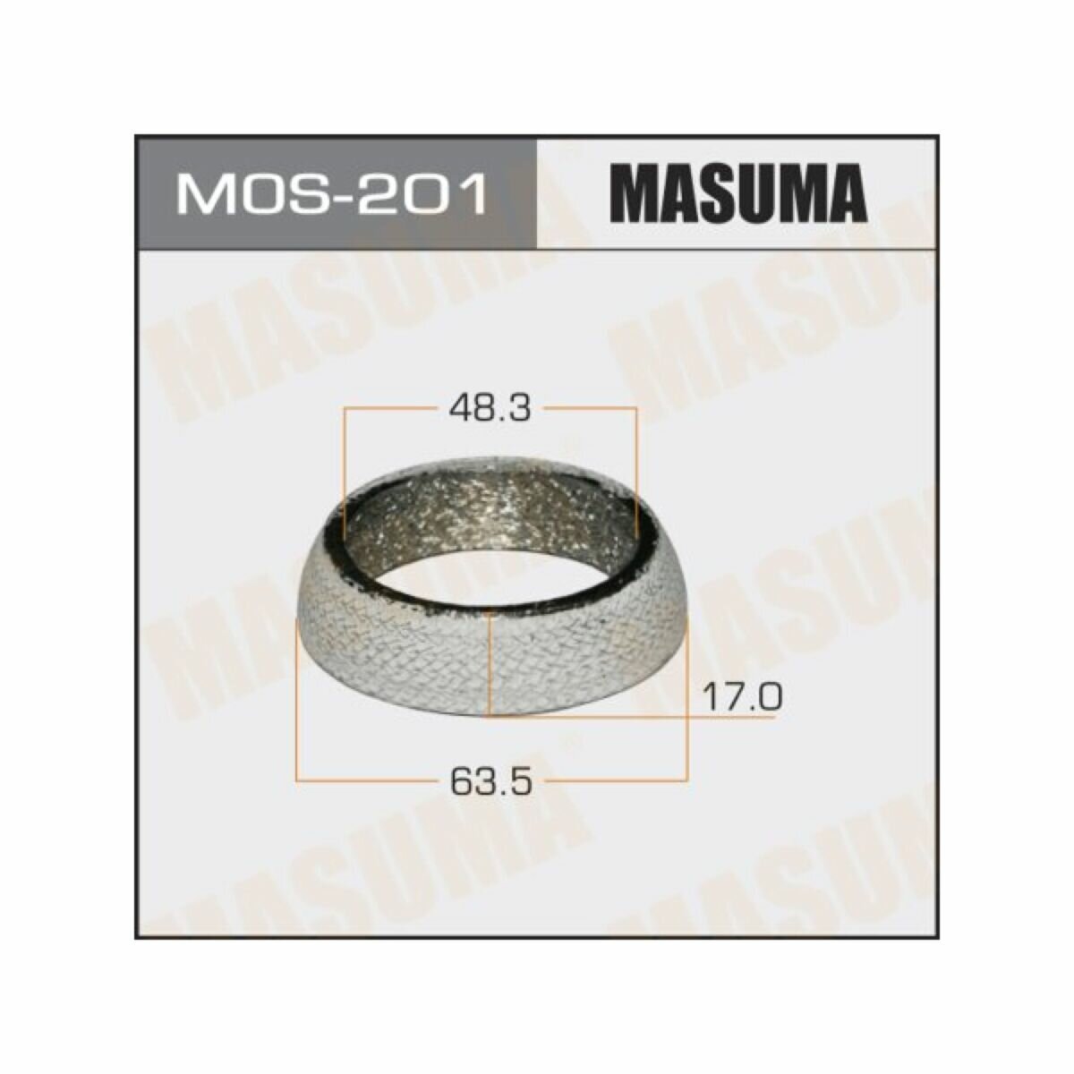 Кольцо Уплотнительное Выхлопной Системы Toyota(Masuma Mos-201)