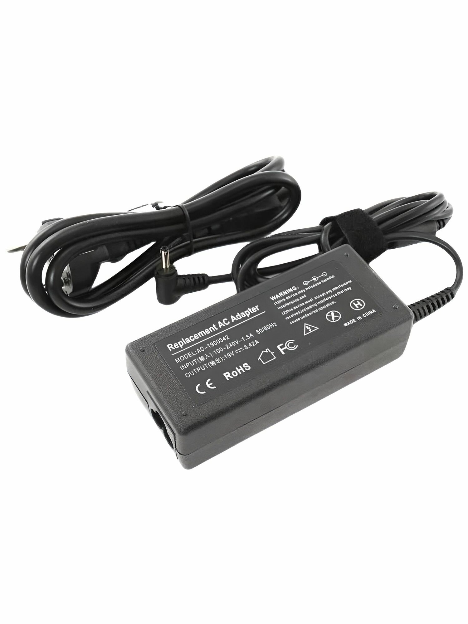 Блок питания для ноутбука 19V 3.42A (65W) 3.5х1.35мм