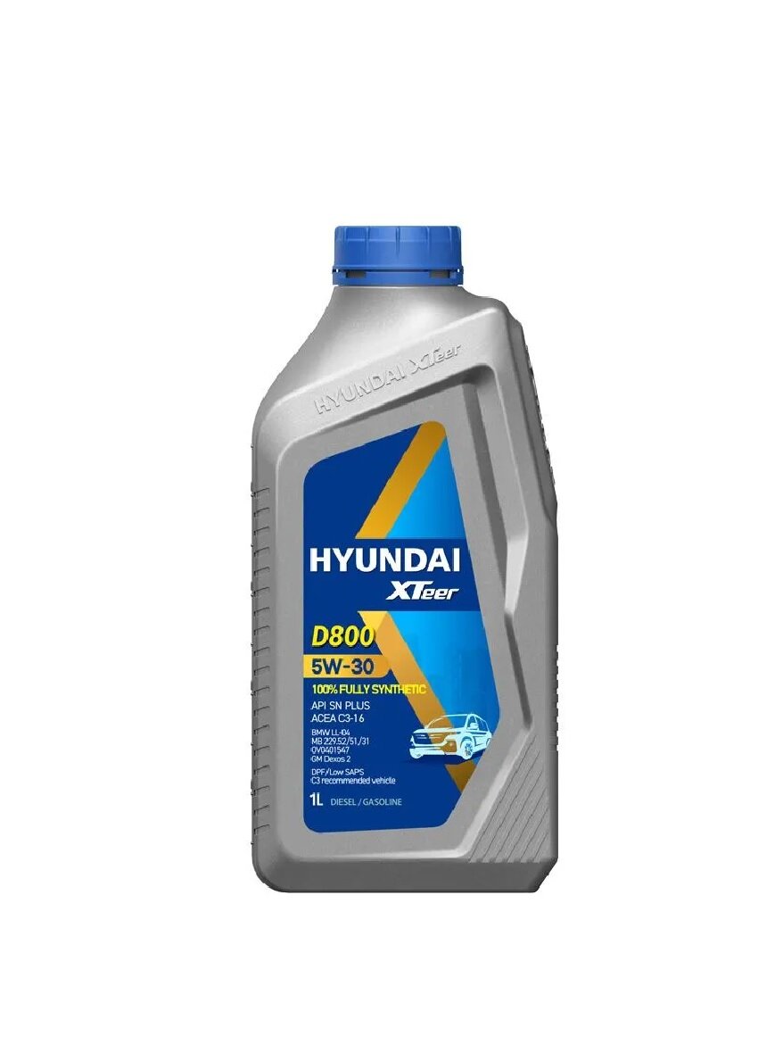 Моторное масло синтетическое HYUNDAI XTeer Diesel Ultra C3 5W-30, 1 литр