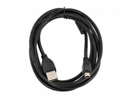 Кабель USB 2.0 A/miniB, 5pin,1.8м, экран, Gembird/Cablexpert, CCP-USB2-AM5P-6