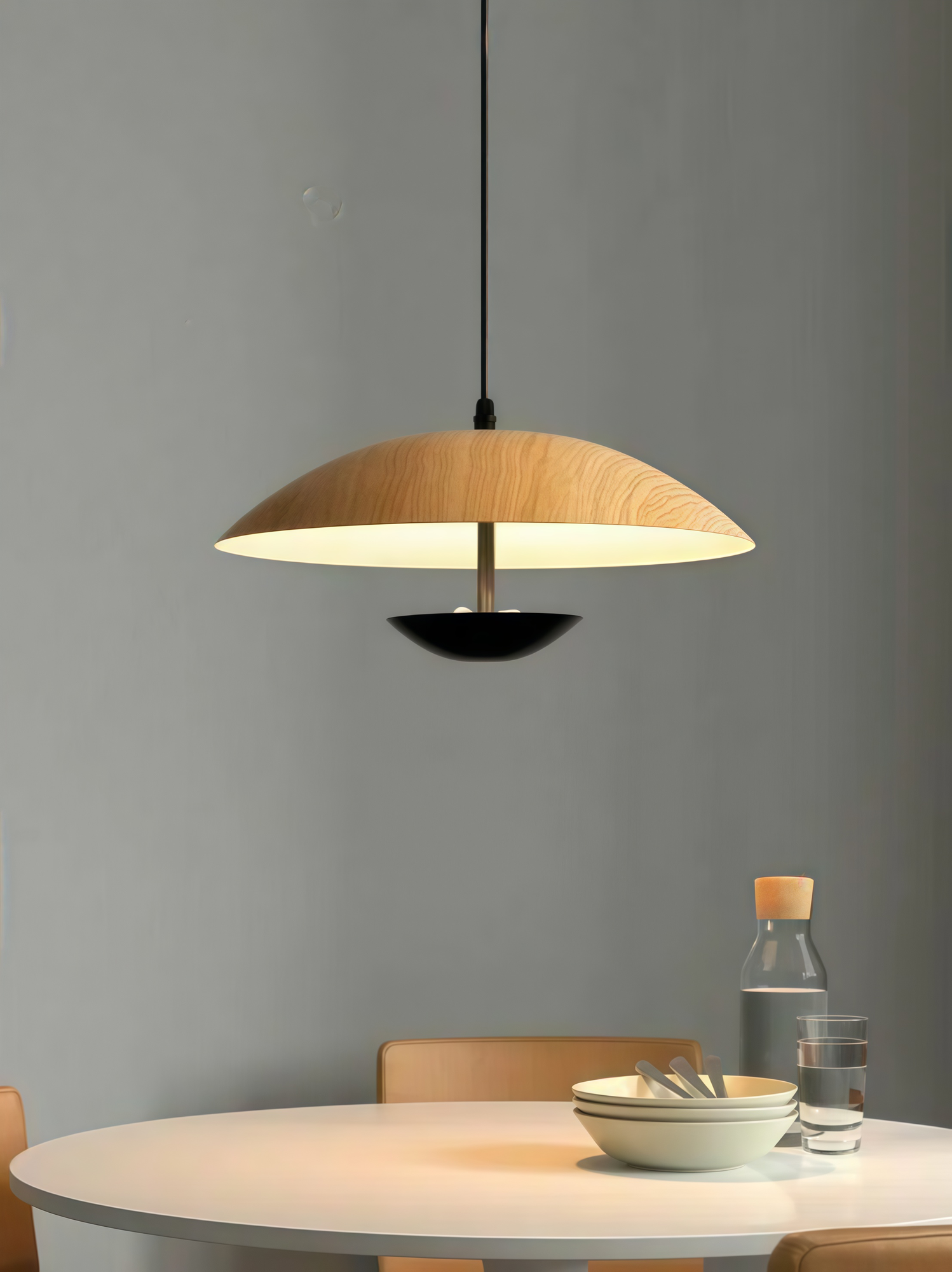 Светильник потолочный Fractica "Greta 600", светодиодный, круглый, диаметр 45 см