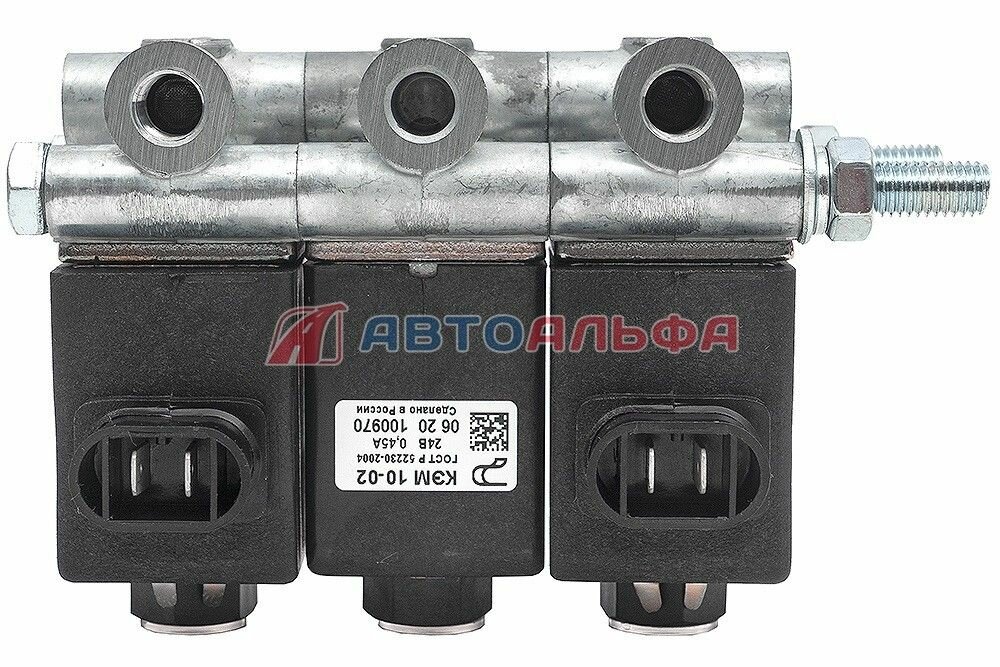 Блок электромагнитных клапанов из 3-х КАМАЗ (Самосвал)