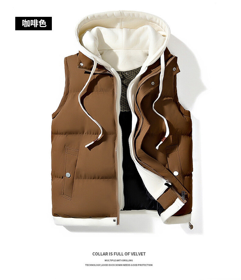 Жилет С Капюшоном