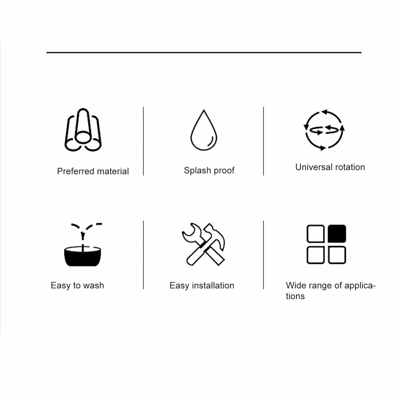 Универсальный поворотный на 360 градусов удлинитель смесителя, медный аэратор для смесителя с защитой от брызг для кухни