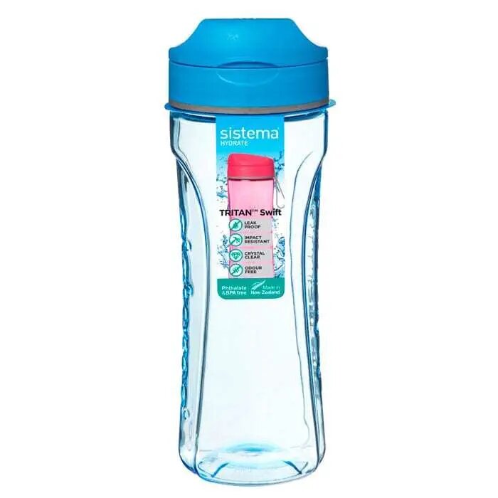Бутылка для воды, изготовленная из тритана, 600 мл