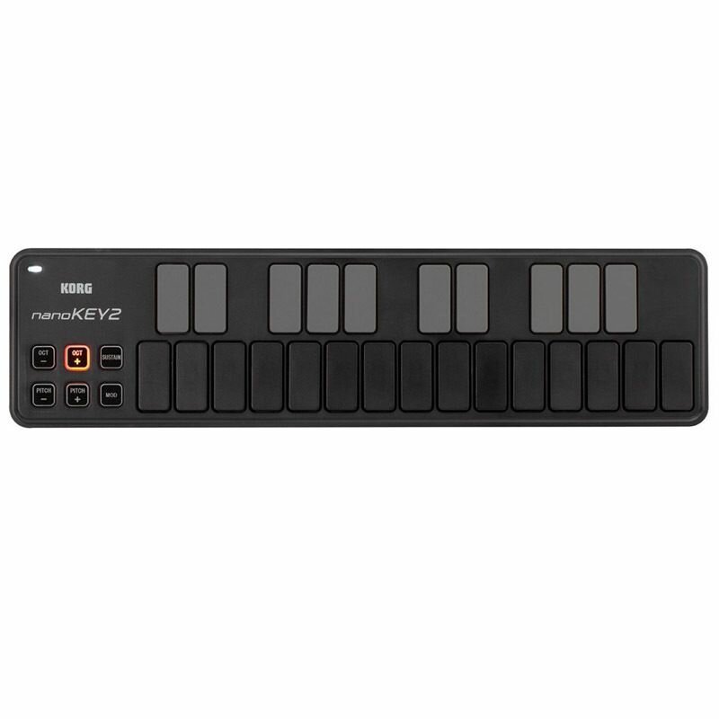 KORG NANOKONTROL2 / NANOKEY2-HS миди-контроллер черный