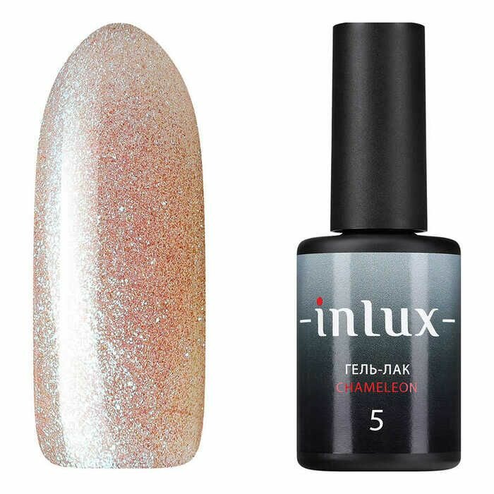 INLUX, Гель-лак CHAMELEON 5, 8 мл