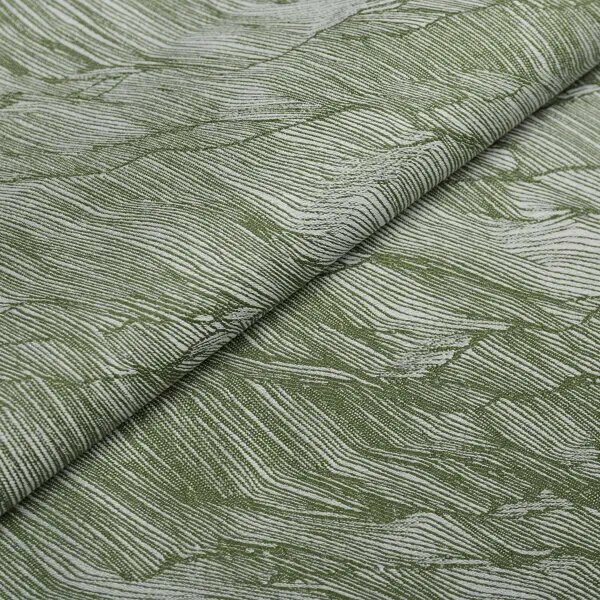 Ткань на отрез блэкаут 280 см цвет оливково-зеленый