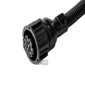 Разъем байонет (розетка) (7pin) 7 контактов с прямым адаптером, блок-фар, заднего светодиодного фона