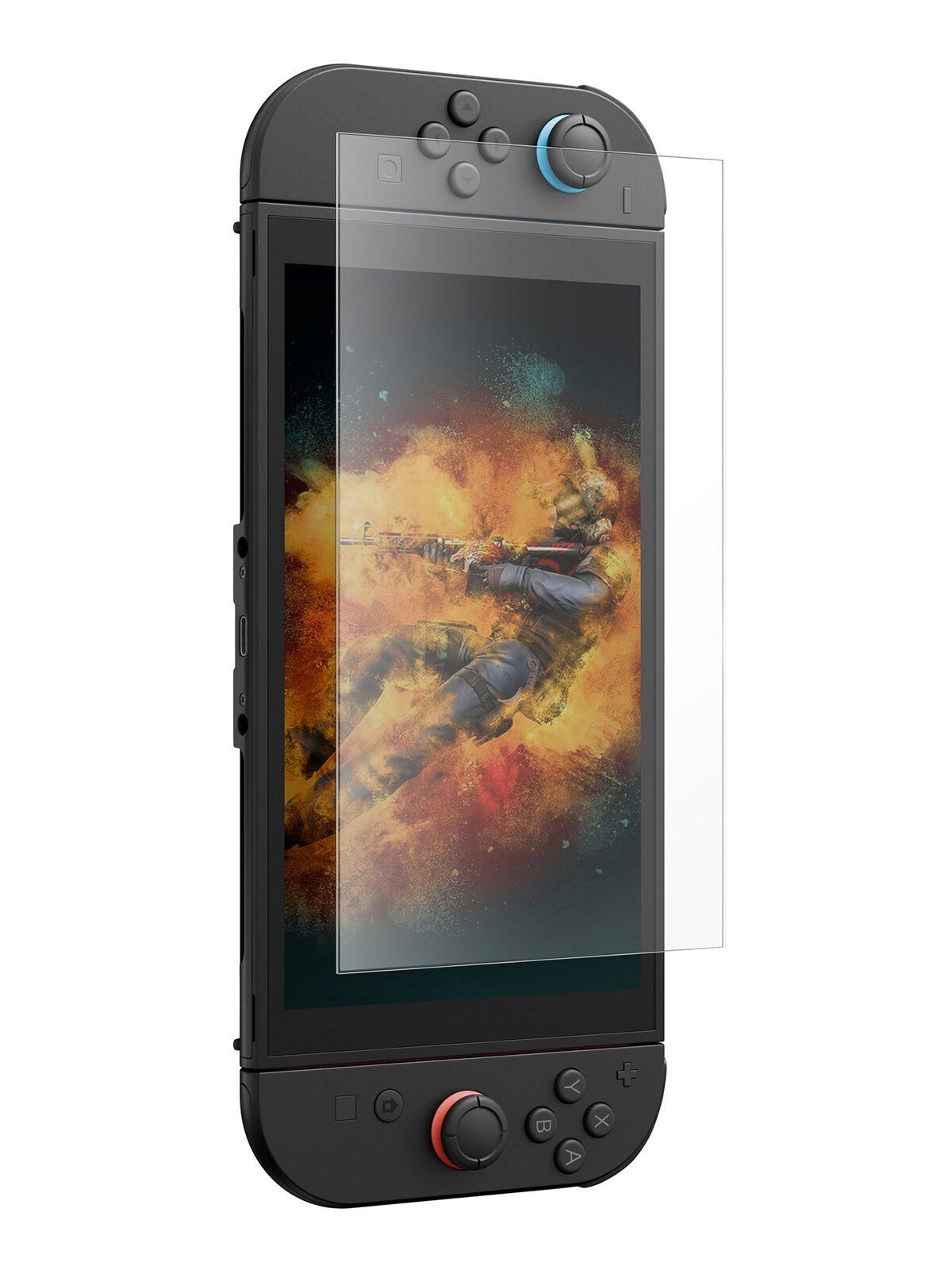 Защитное стекло Uniq OPTIX для Nintendo Switch 2, матовое, с аппликатором для установки