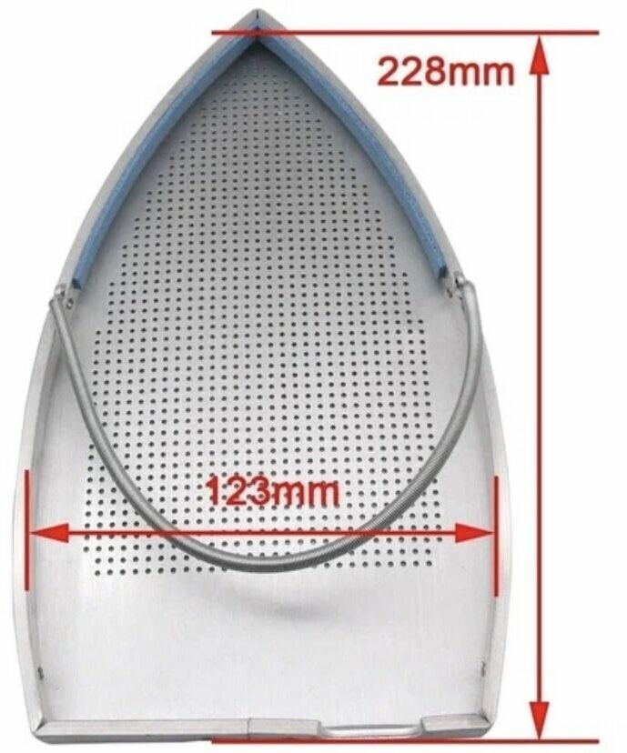 Тефлоновая накладка для утюга универсальная защита от пригорания и царапин для деликатных тканей бархата и шелка