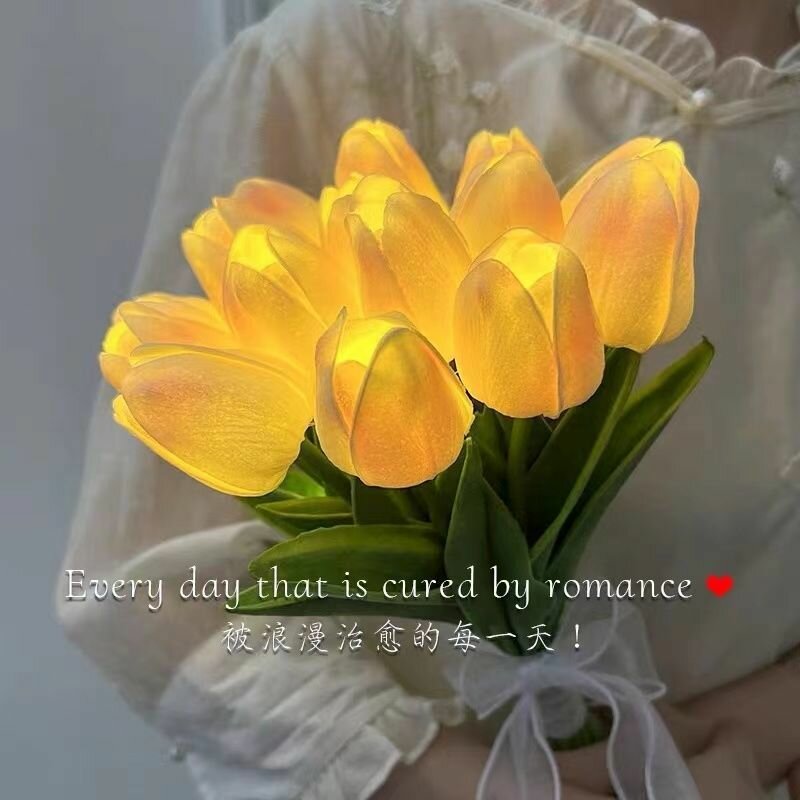 Ночник "Тюльпан", светодиодный, 5 цветов, для спальни