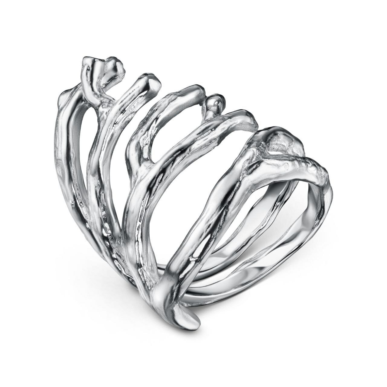 Кольцо на фалангу, разъемное, серебро, 925 проба