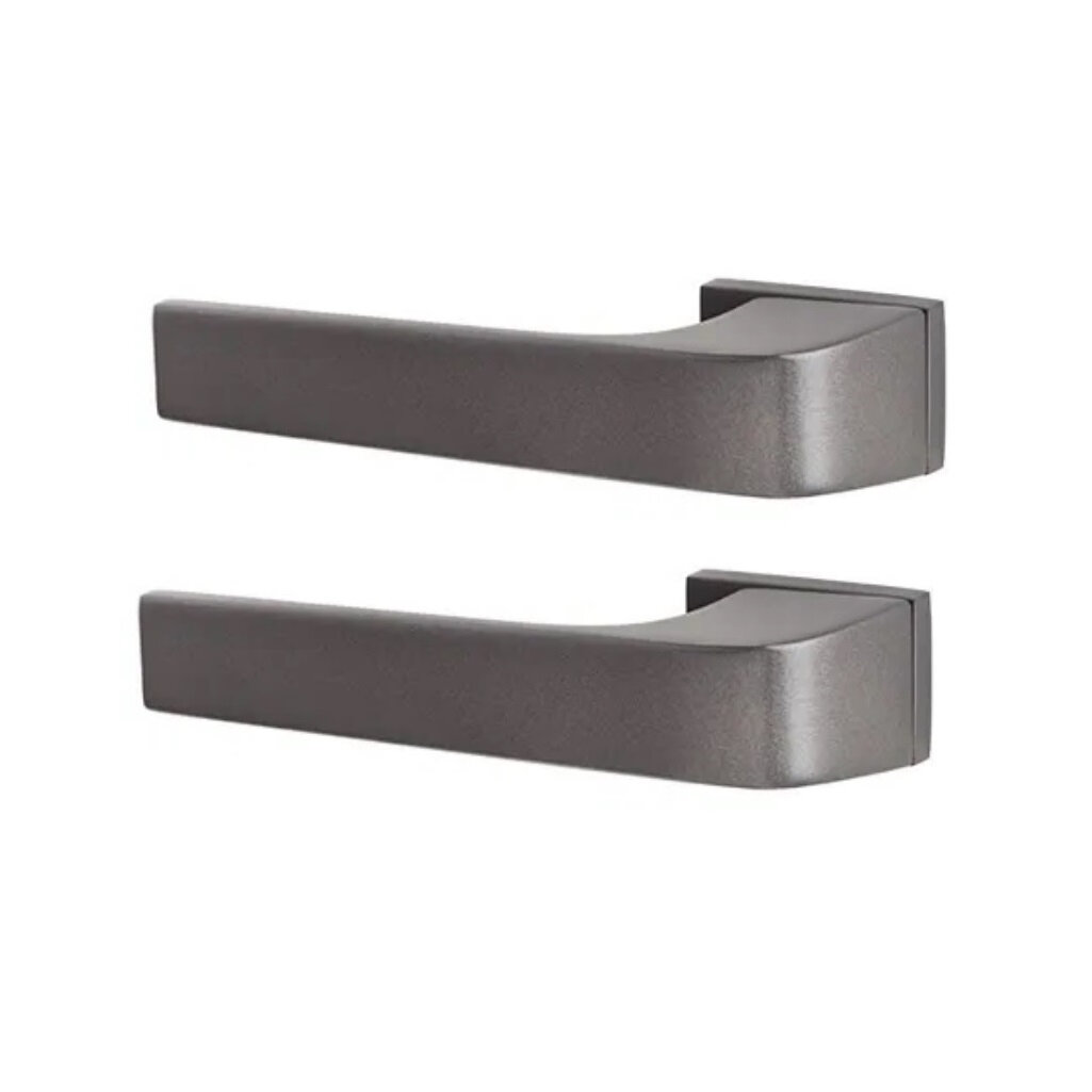 Ручки дверные Code Deco Fusion H-100162-A-GRF, алюминий, графит